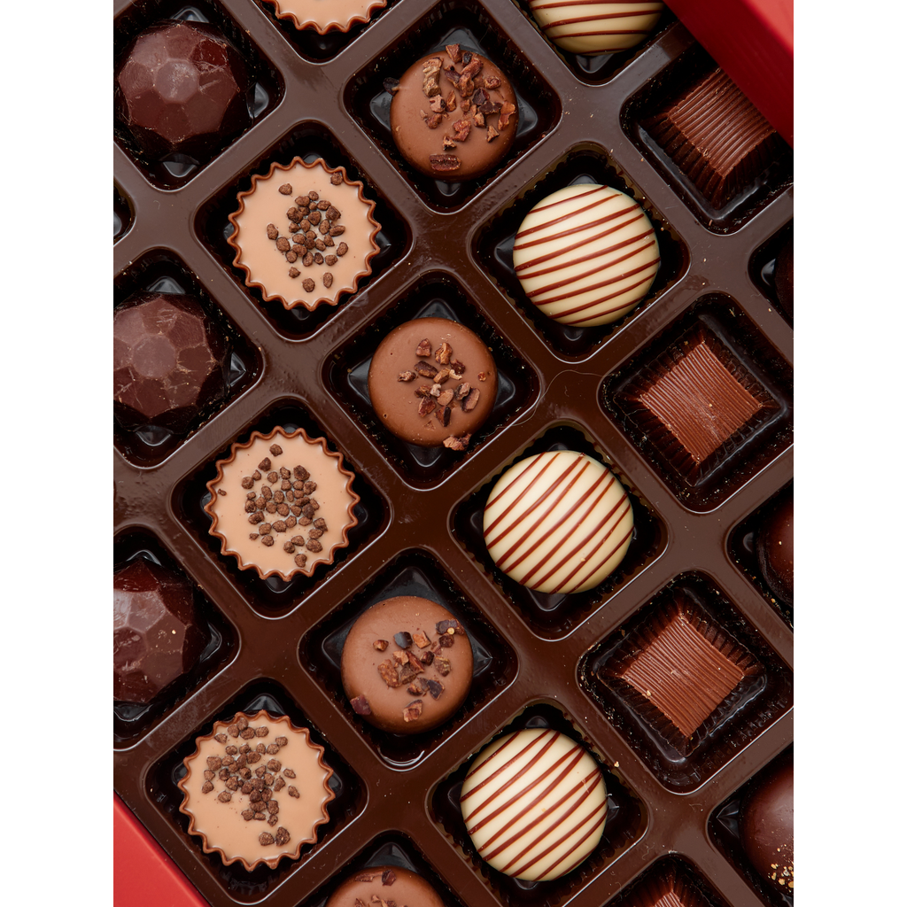 Aramella Belgian Chocolate Red Box - 40 Pieces – Aramella Chocolate